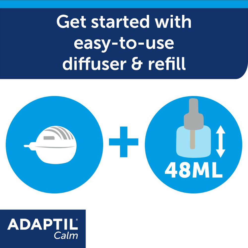 ADAPTIL Calm Diffuser Starter Kit | Dog Calming Plug-In Diffuser